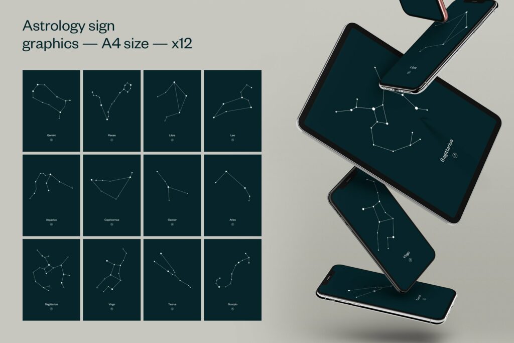 Astrology Sign Graphics – MasterBundles