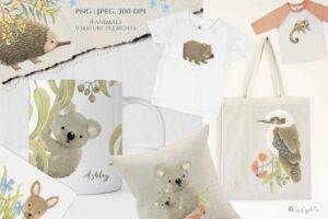 Australian Animals Collection – MasterBundles