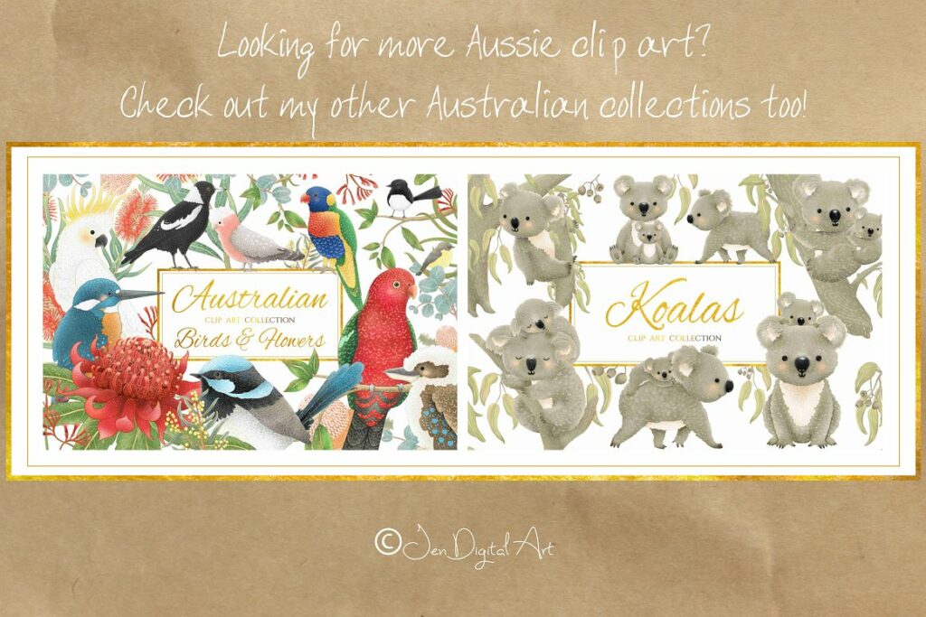Australian Animals Collection – MasterBundles