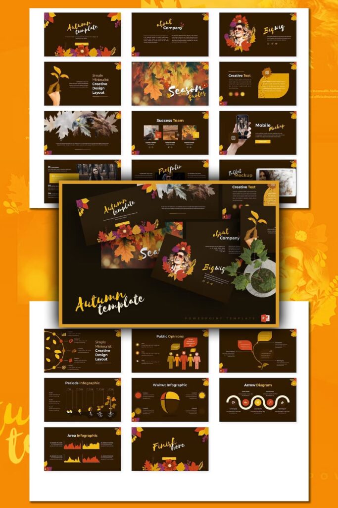 Autumn - Powerpoint Template – MasterBundles