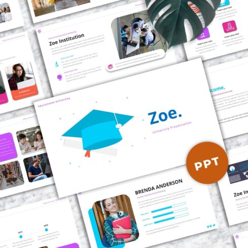Zoe - University Powerpoint Templates | MasterBundles