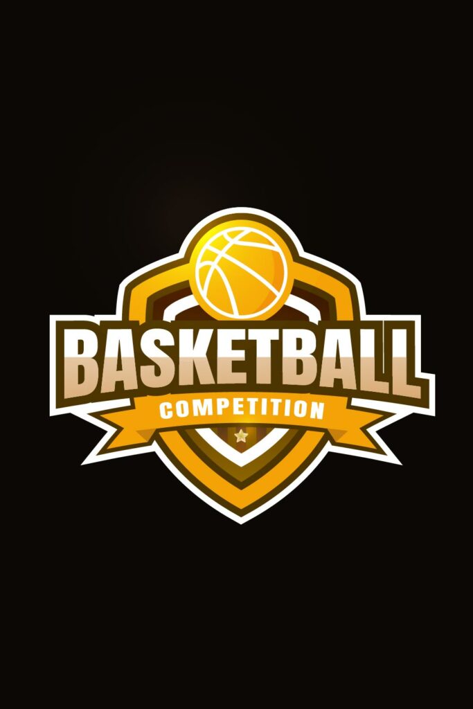 Logo emblem of basketball competition - MasterBundles