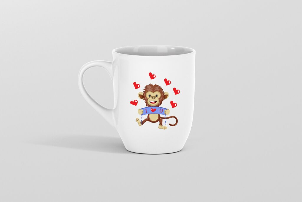 50 Monkey Character or Mascot Collection Illustration – MasterBundles