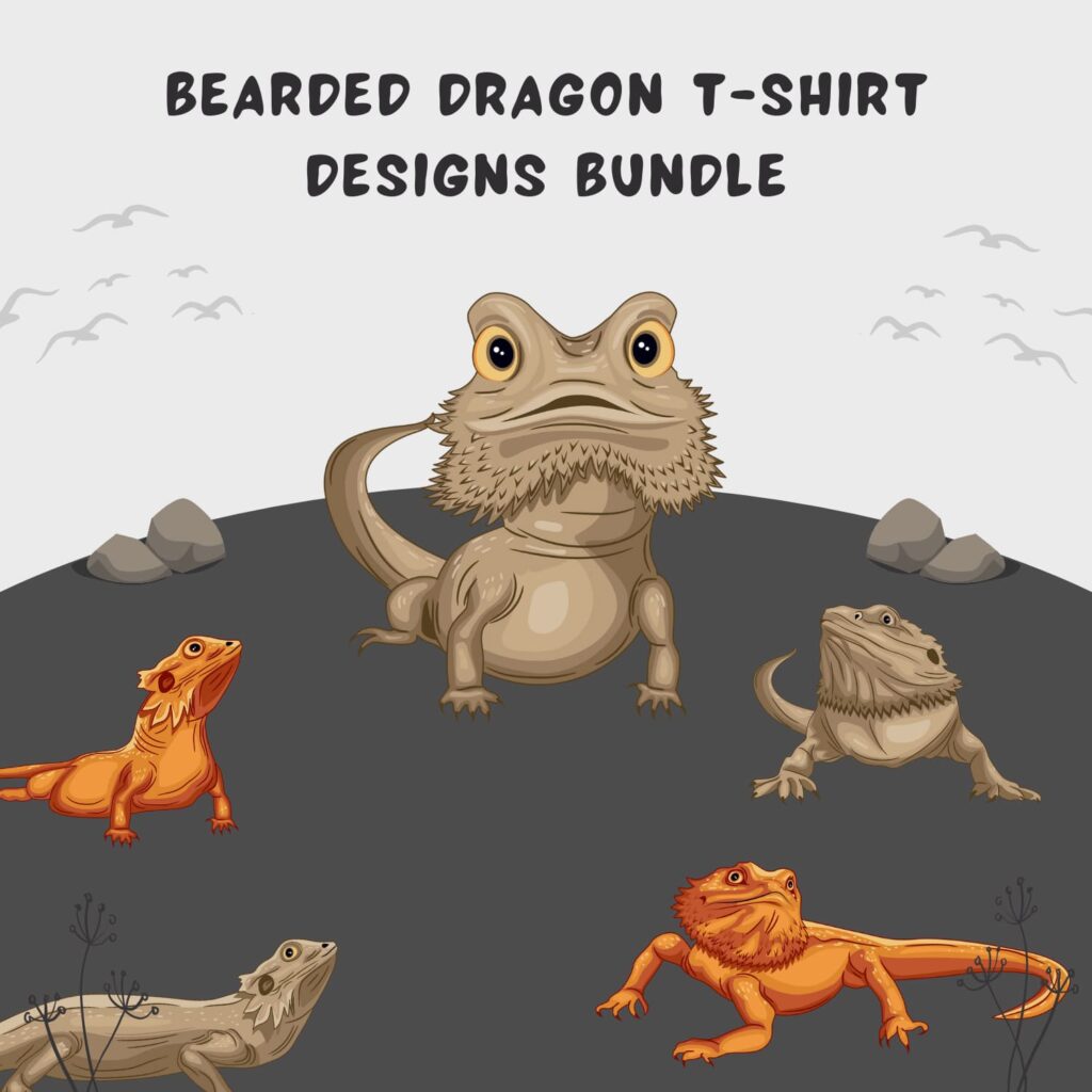 Bearded Dragon T-shirt Designs Bundle – MasterBundles