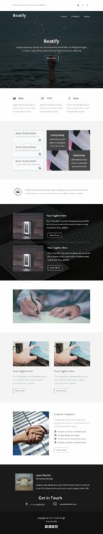 Beatify - PSD Email Template – MasterBundles