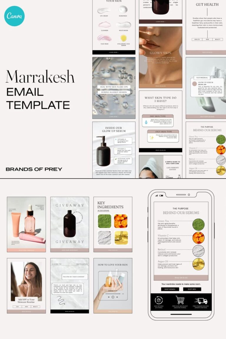 Beauty - Email Marketing Template – MasterBundles