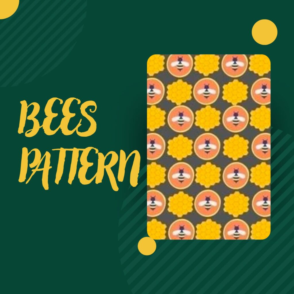 14 Bees Pattern Pack – MasterBundles