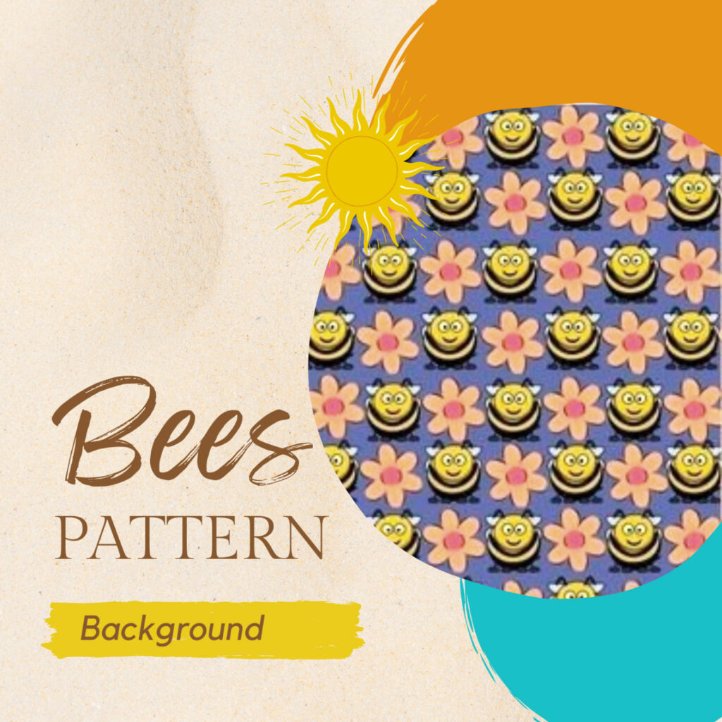 Bees Background – MasterBundles