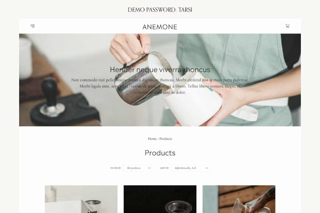 Anemone - Clean Shopify Theme – MasterBundles