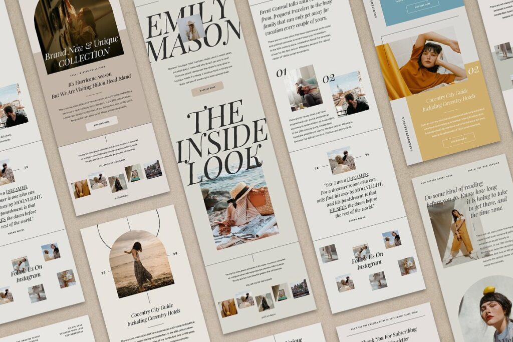 Bella - Canva Newsletter Templates – MasterBundles
