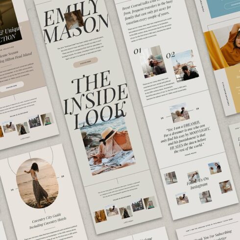 Bella - Chic Newsletter Templates – MasterBundles