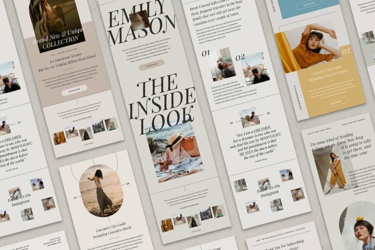 Bella - Chic Newsletter Templates – MasterBundles