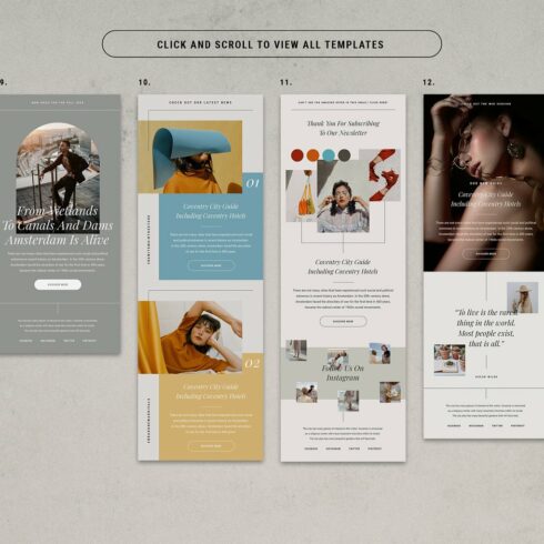 Bella - Chic Newsletter Templates – MasterBundles