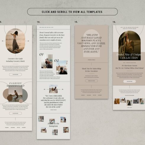 Bella - Chic Newsletter Templates – MasterBundles