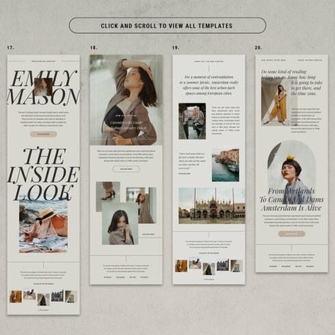 Bella - Chic Newsletter Templates – MasterBundles