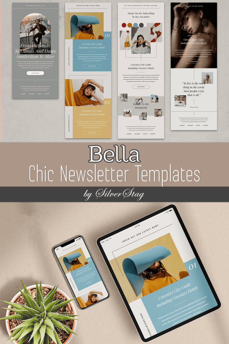Bella - Chic Newsletter Templates – MasterBundles
