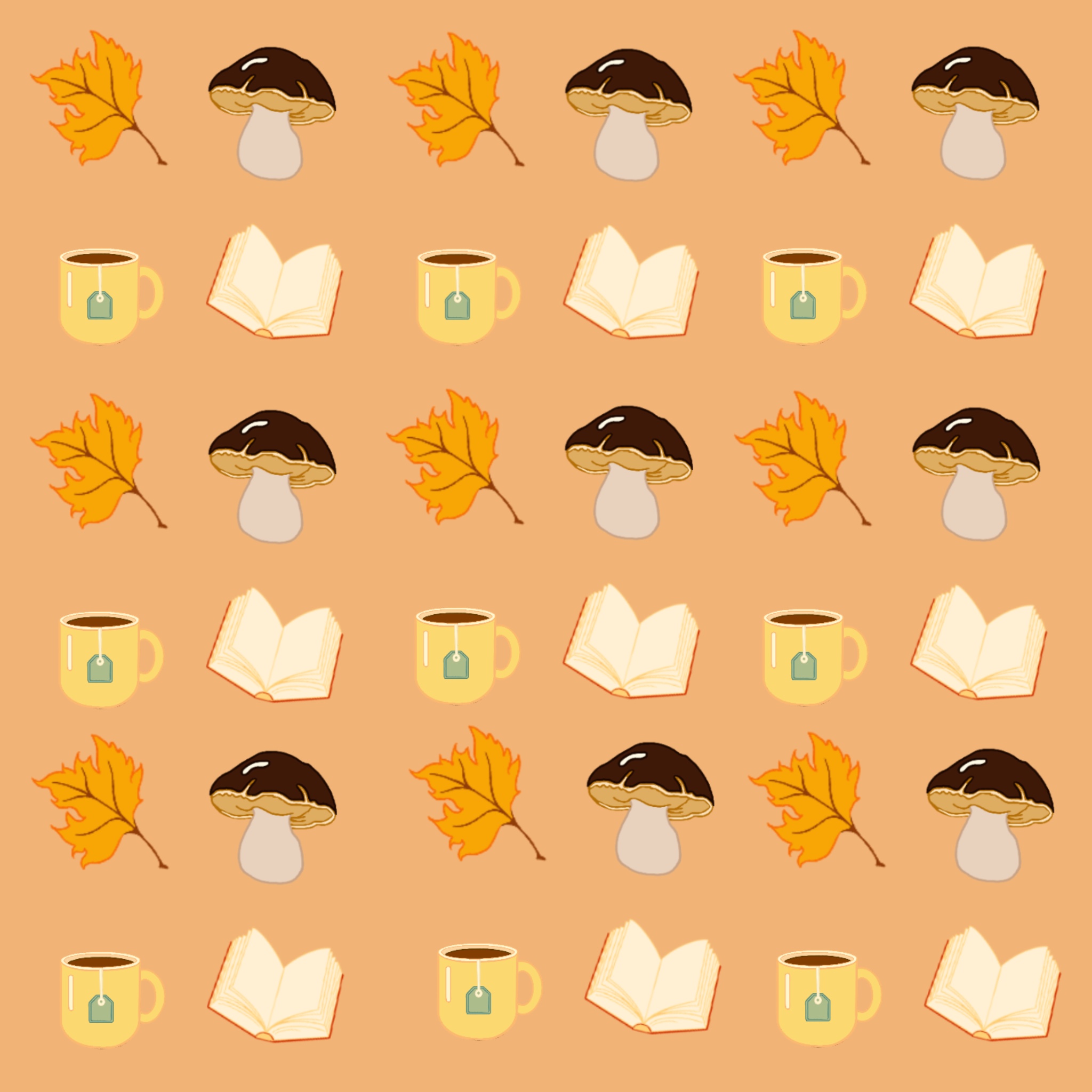 Fall Patterns Design Illustration - MasterBundles