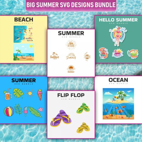 Big Summer Svg Designs Bundle – MasterBundles