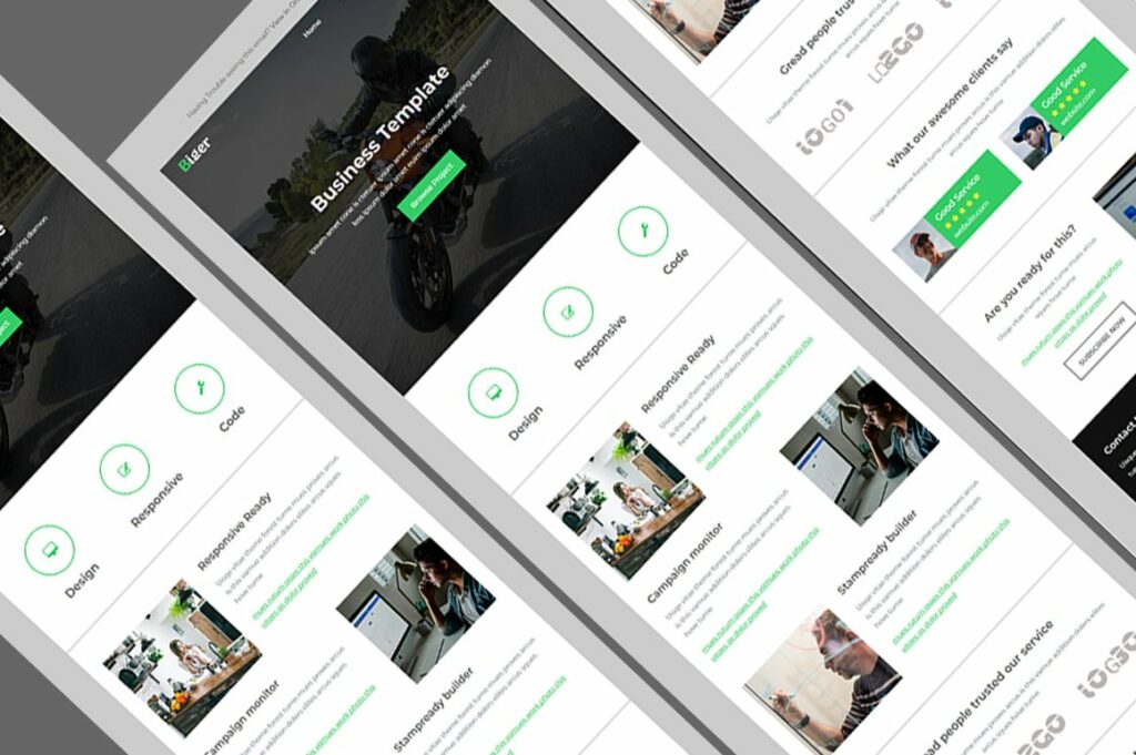 Biger - Responsive Email Pack – MasterBundles