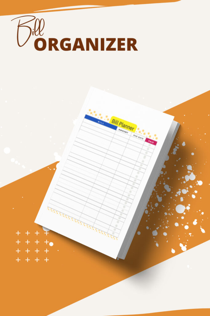 Bill Organizer – MasterBundles
