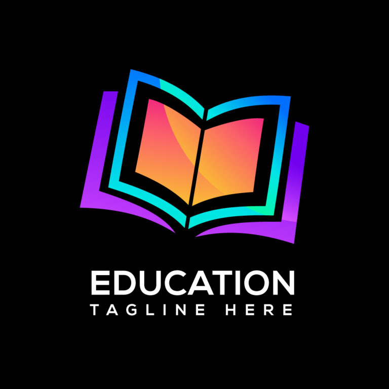 Group of 5 "Book Shop" Cute Logos | Master Bundles