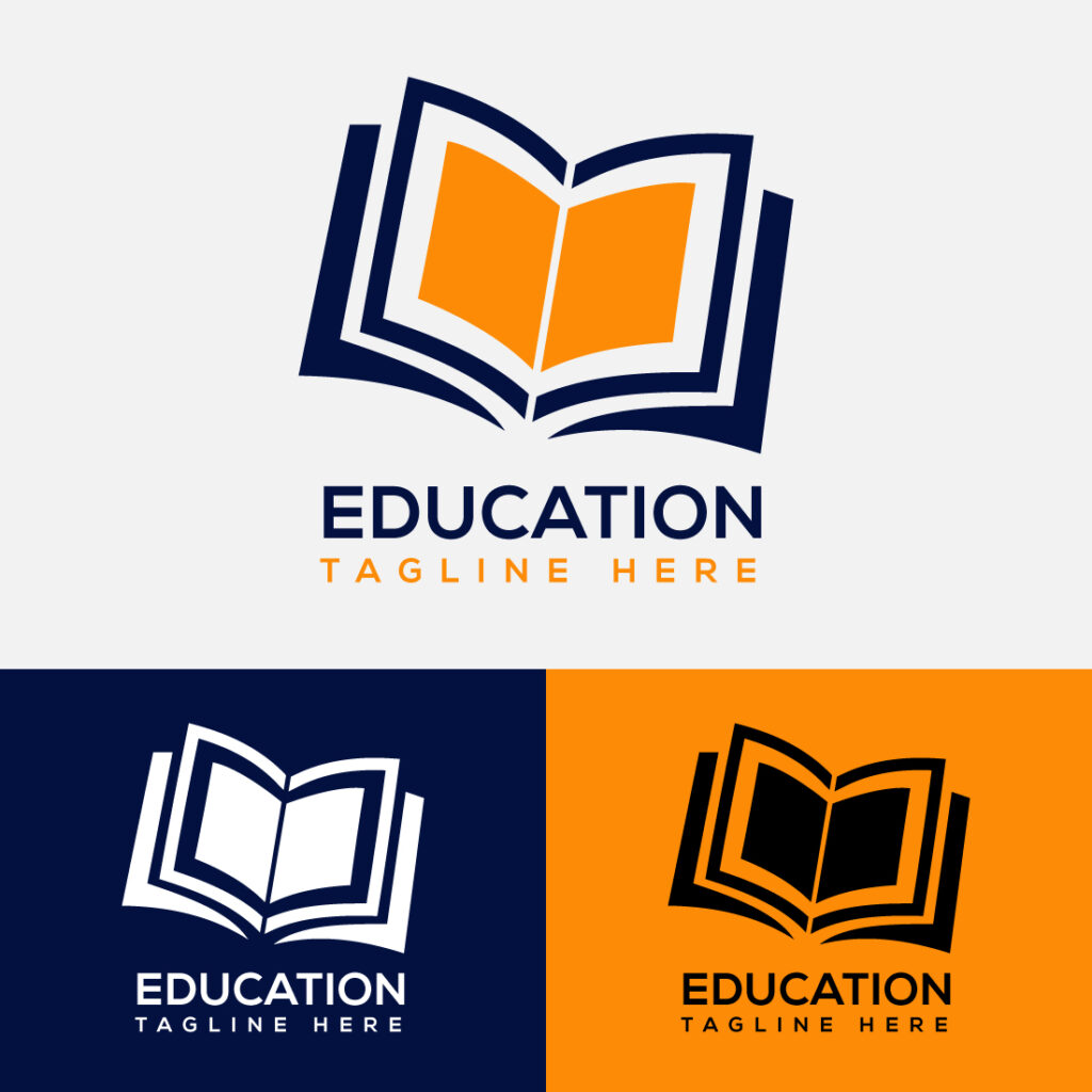 Book Logo Vector Template - MasterBundles