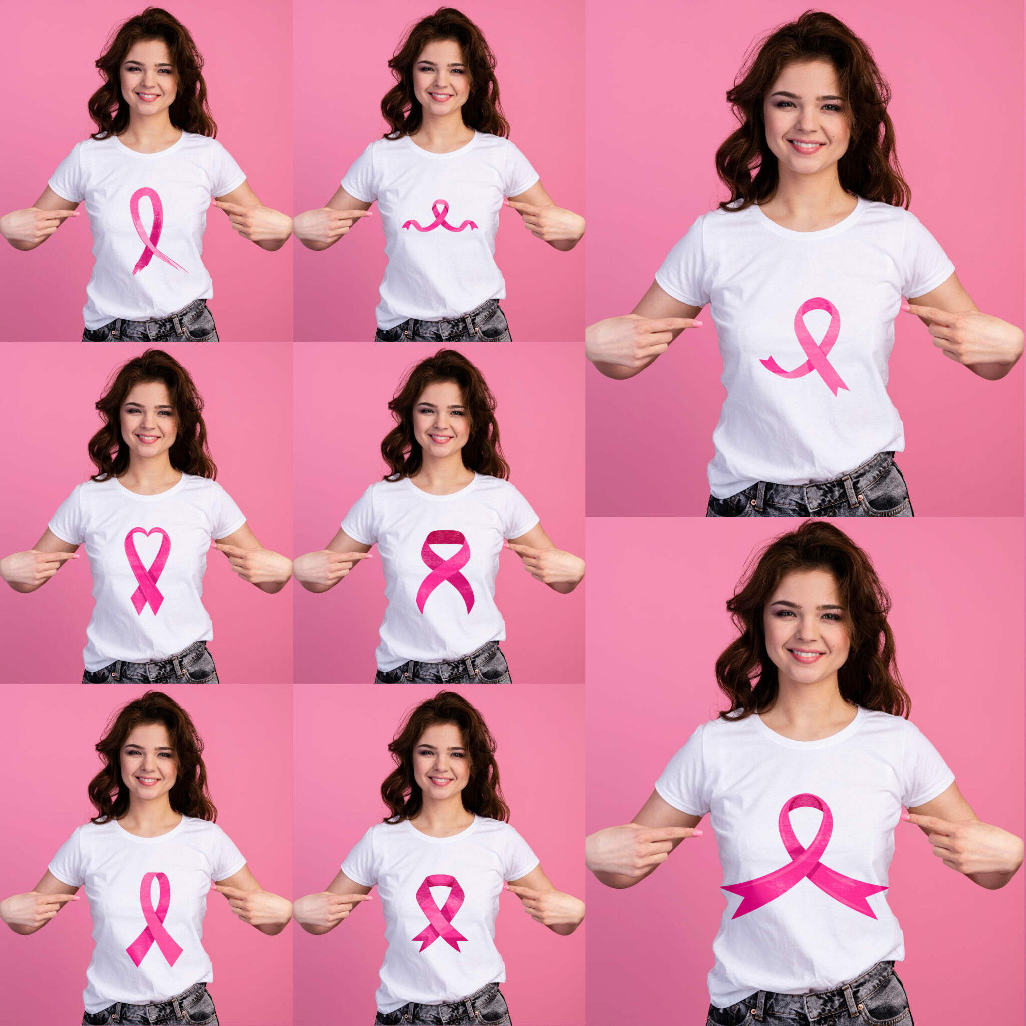 Breast Cancer T-shirt Designs Bundle – MasterBundles
