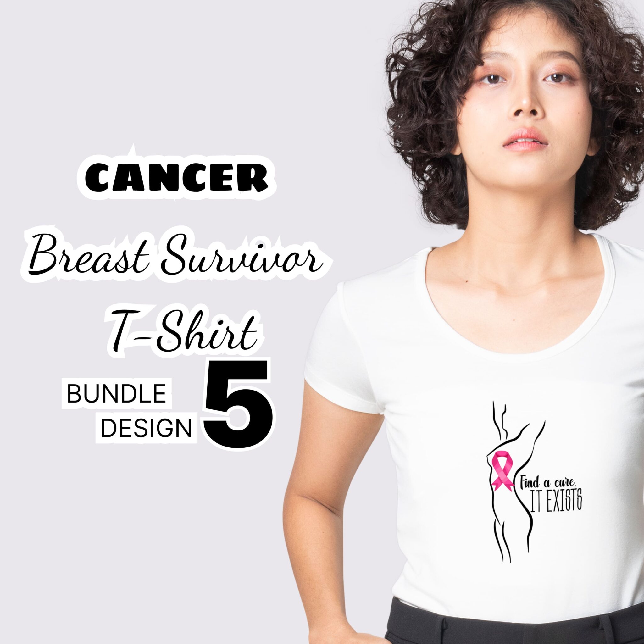 Breast Cancer Survivor SVG T-shirt Designs Bundle – MasterBundles