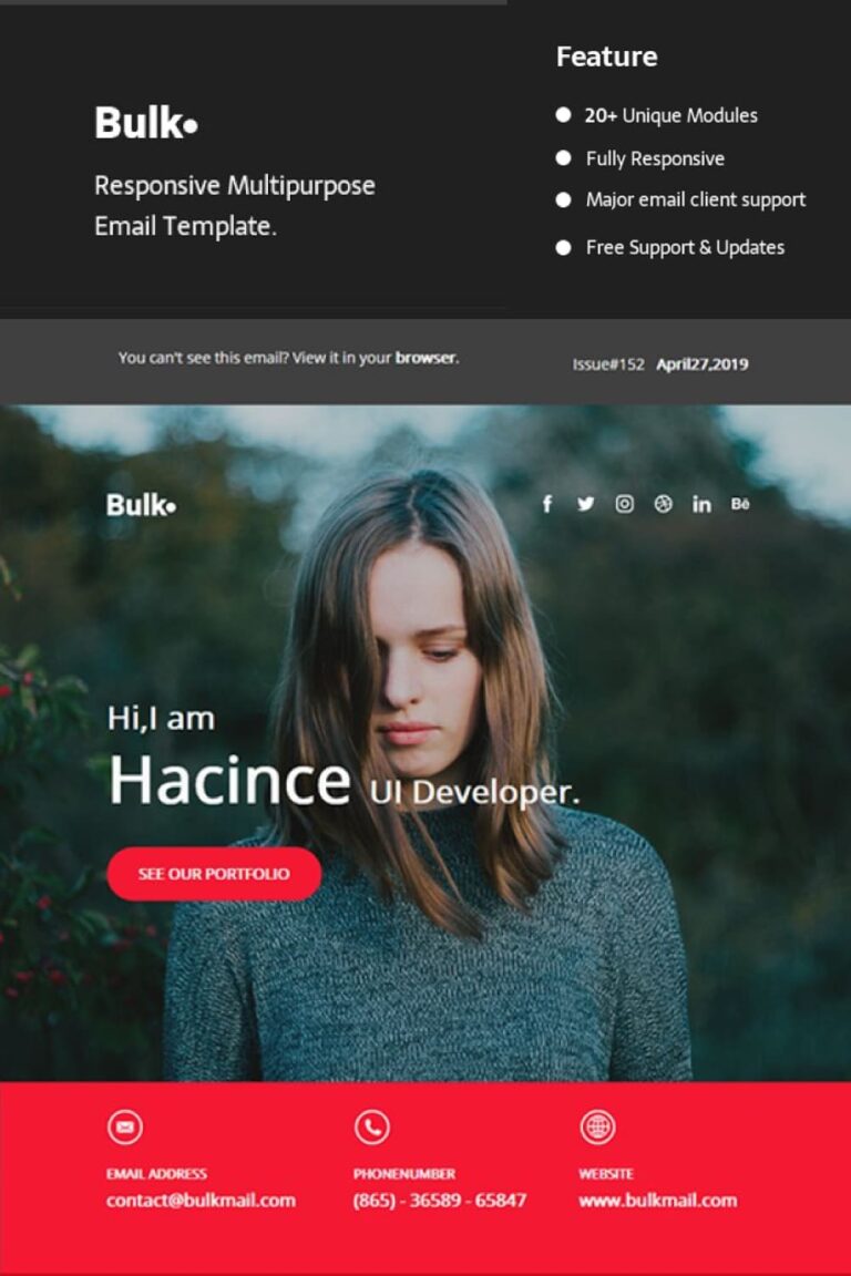 Bulk Mail - Email Template – MasterBundles