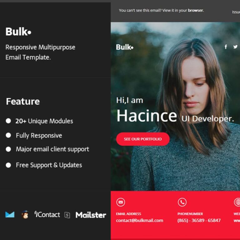 Bulk Mail - Email Template – MasterBundles