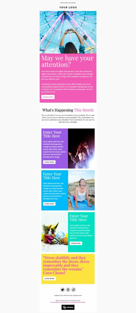 Event Marketing Email Templates – MasterBundles