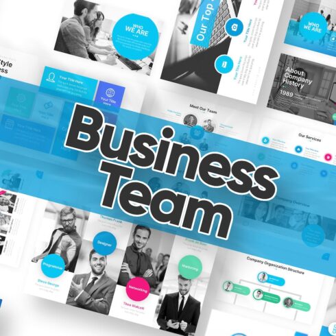 Business Team Powerpoint Template | MasterBundles