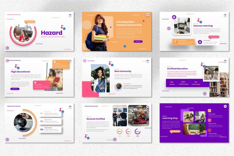 Hazard - University Powerpoint Template – MasterBundles