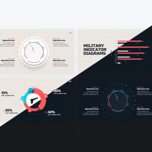 Mothership Military PowerPoint Template | Master Bundles