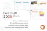 Calendar & Events Powerpoint Template – MasterBundles