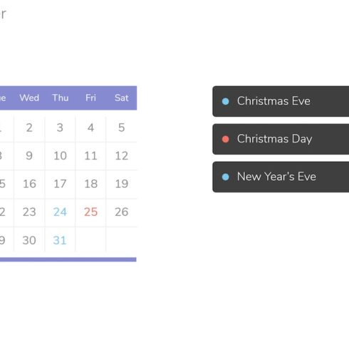 Calendar & Events Powerpoint Template | Master Bundles