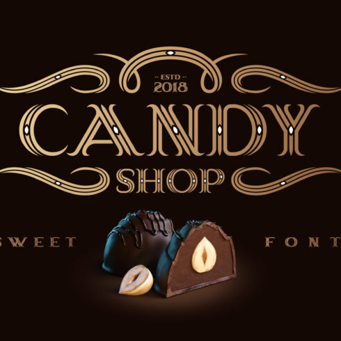 Candy Shop Font with Bonus | MasterBundles