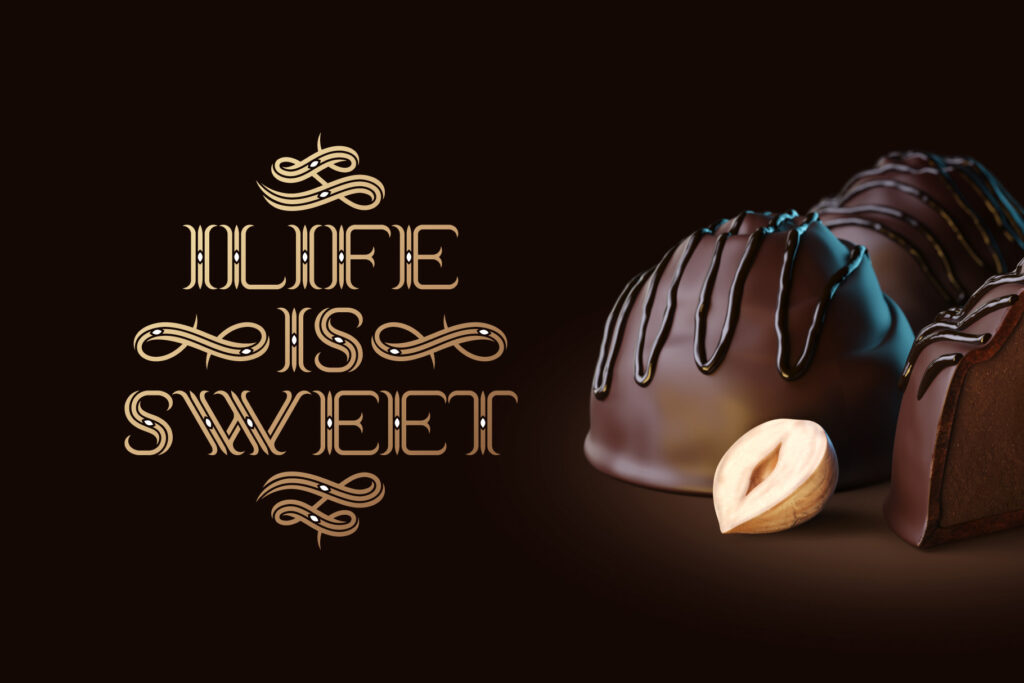 Candy Shop Font with Bonus - MasterBundles