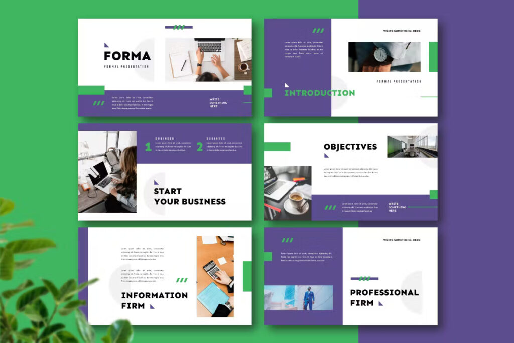 Forma - Formal PowerPoint Template – MasterBundles