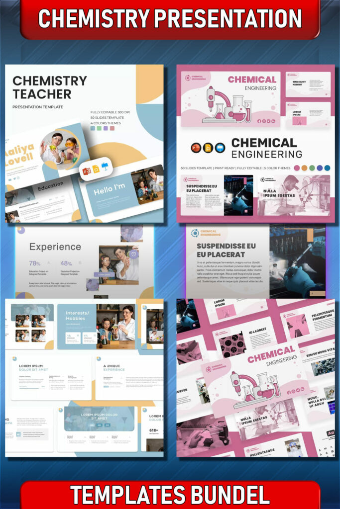 Chemistry Presentation Templates Bundle – MasterBundles
