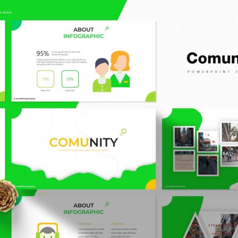 Comunity PowerPoint Template | Master Bundles