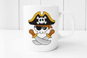 Kids Pirate, Filled Clipart | Master Bundles
