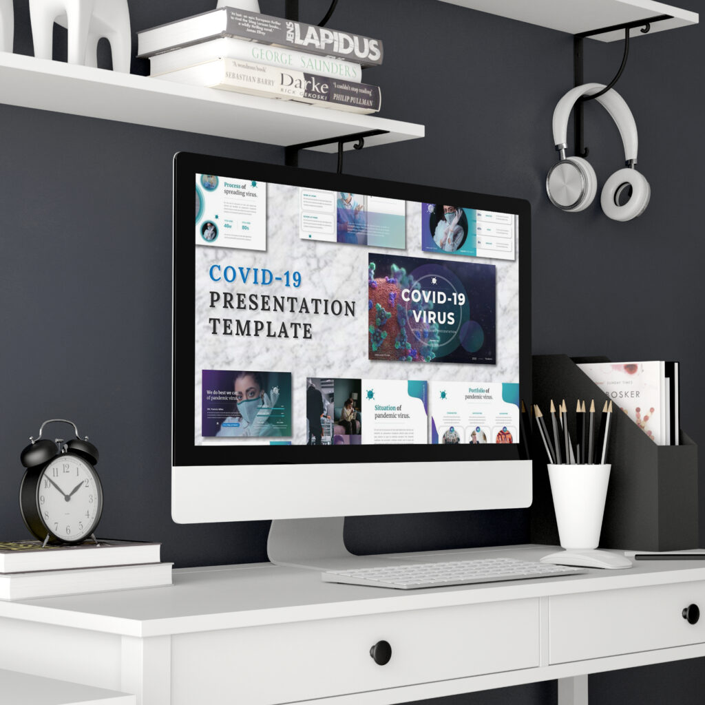 Covid-19 Virus - Medical Google Slide – MasterBundles