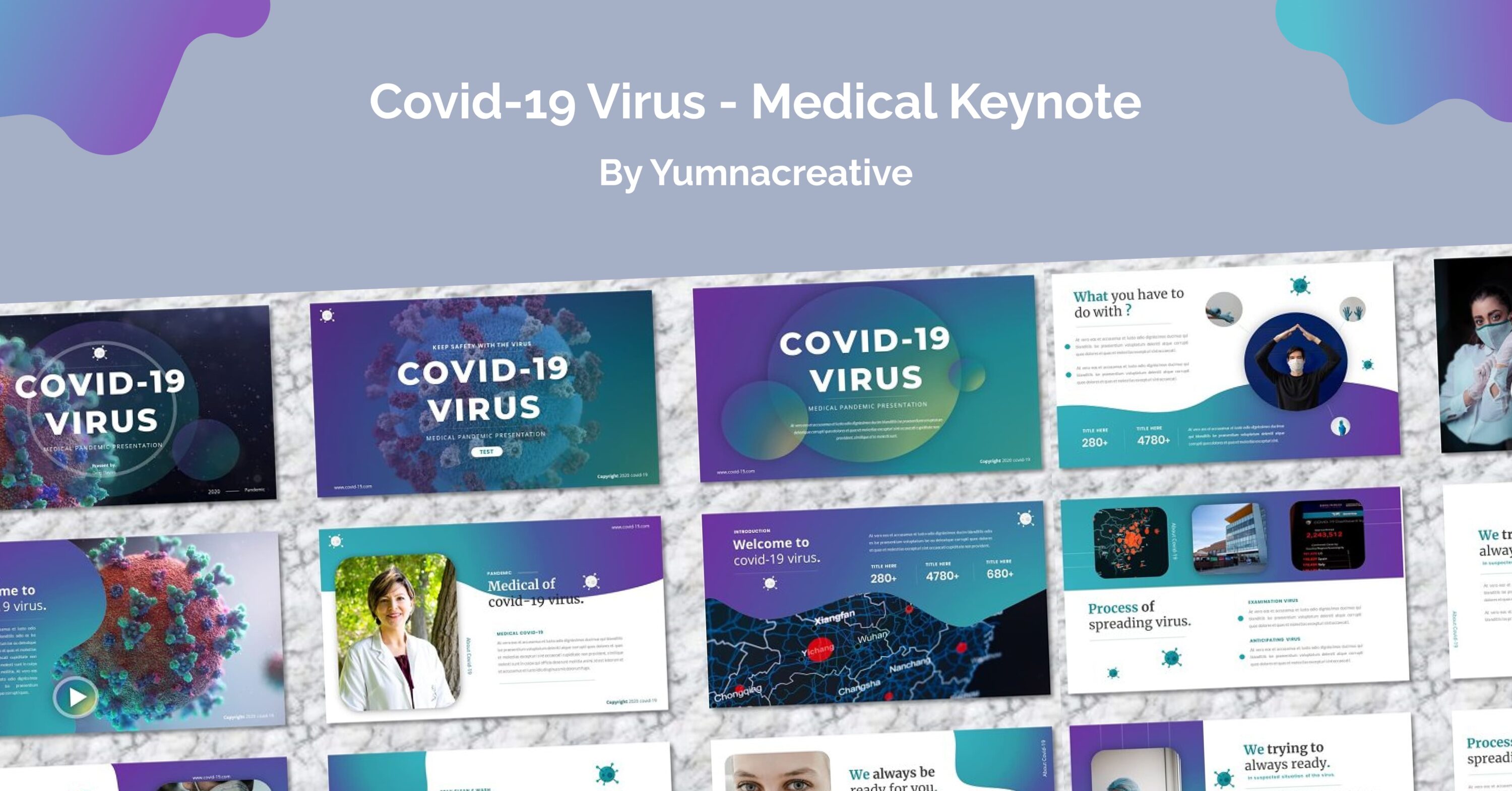 Covid-19 Virus - Medical Keynote – MasterBundles