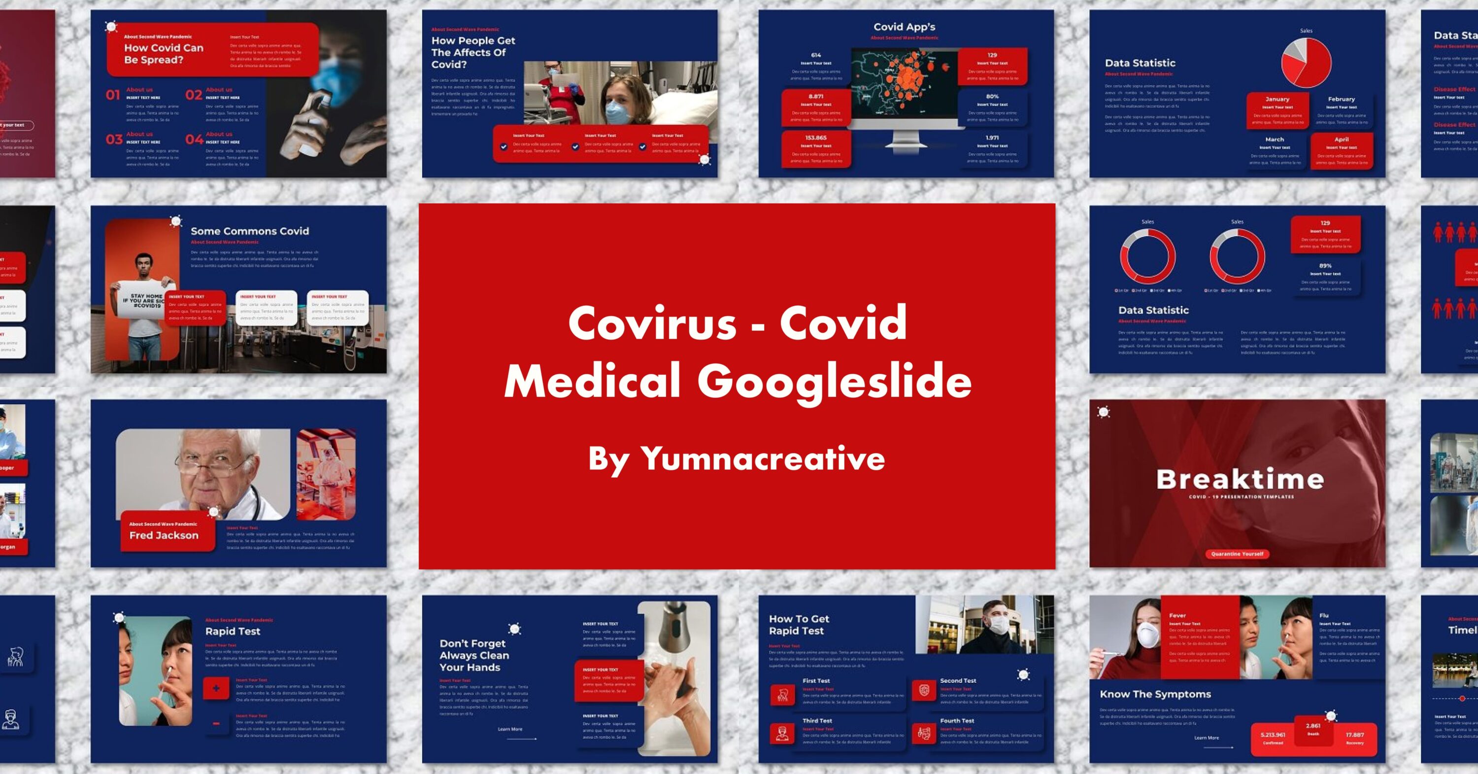 Covirus - Covid Medical Google Slide – MasterBundles