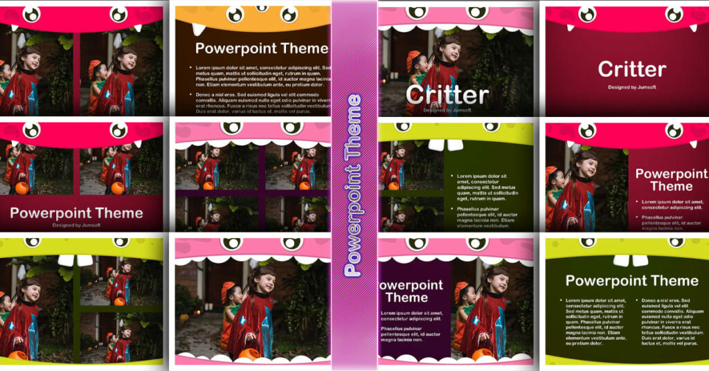 Critters PowerPoint Template – MasterBundles