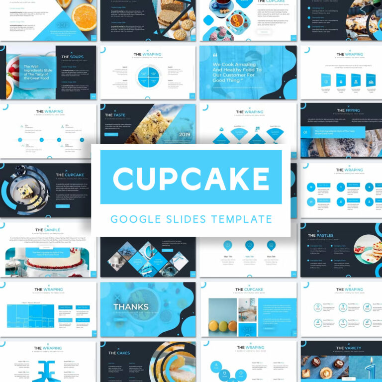 Oatkies - Bakery & Cake Shop Google Slides Template - MasterBundles