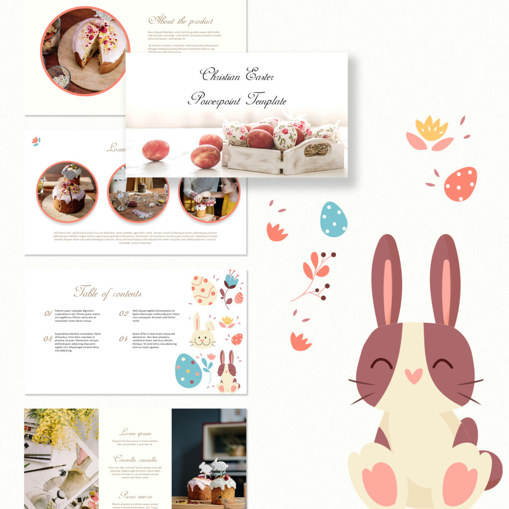 Christian Easter Powerpoint Template – MasterBundles