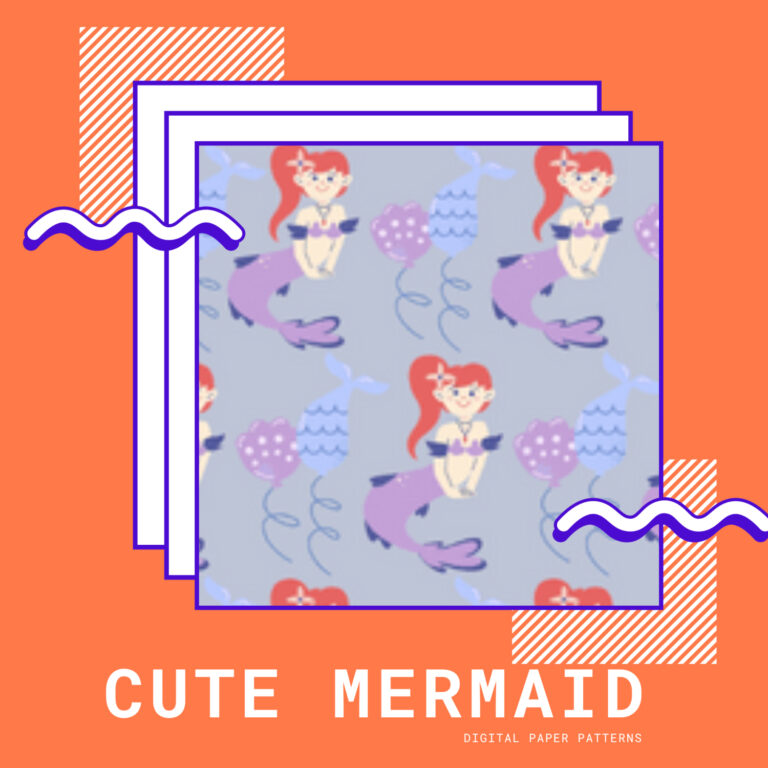 12 Images of Mermaid Patterns – MasterBundles