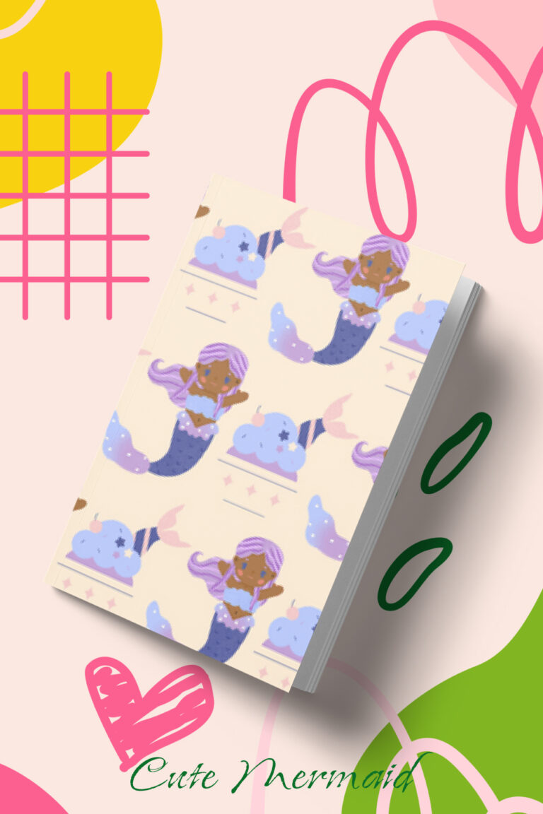 12 Cute Sea Mermaid Digital Paper – MasterBundles